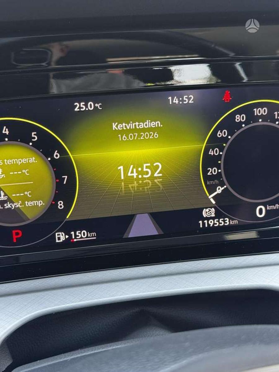 Pelēks Volkswagen Golf 2023 Kauņa, ar dzinēja tilpumu 1.00 L un nobraukumu 120 tūkst. km par 16750 €, foto 14 vietnē AUTOMOTO.COM.LV