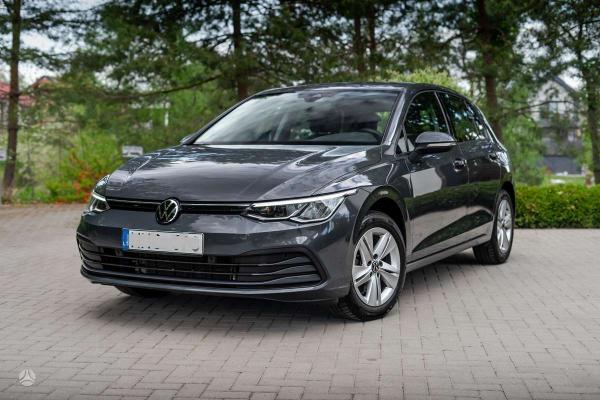 Grey Volkswagen Golf 2023 in Kaunas, with an engine capacity of 1.00 L and mileage of 120 thousand km for 15800 €, photo 1 on AUTOMOTO.COM.LV