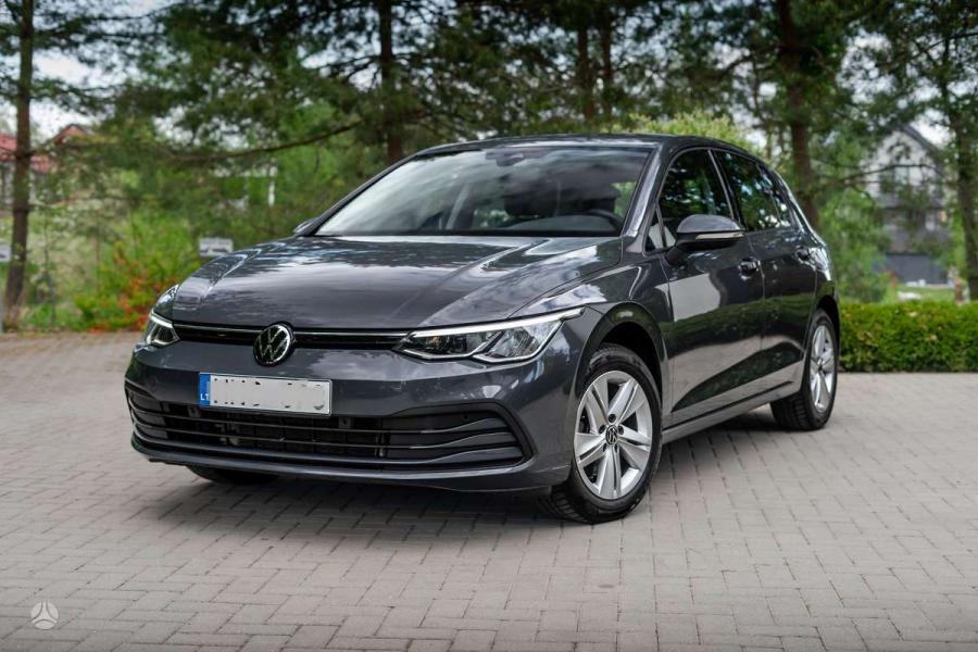 Grey Volkswagen Golf 2023 in Kaunas, with an engine capacity of 1.00 L and mileage of 120 thousand km for 15800 €, photo 1 on AUTOMOTO.COM.LV