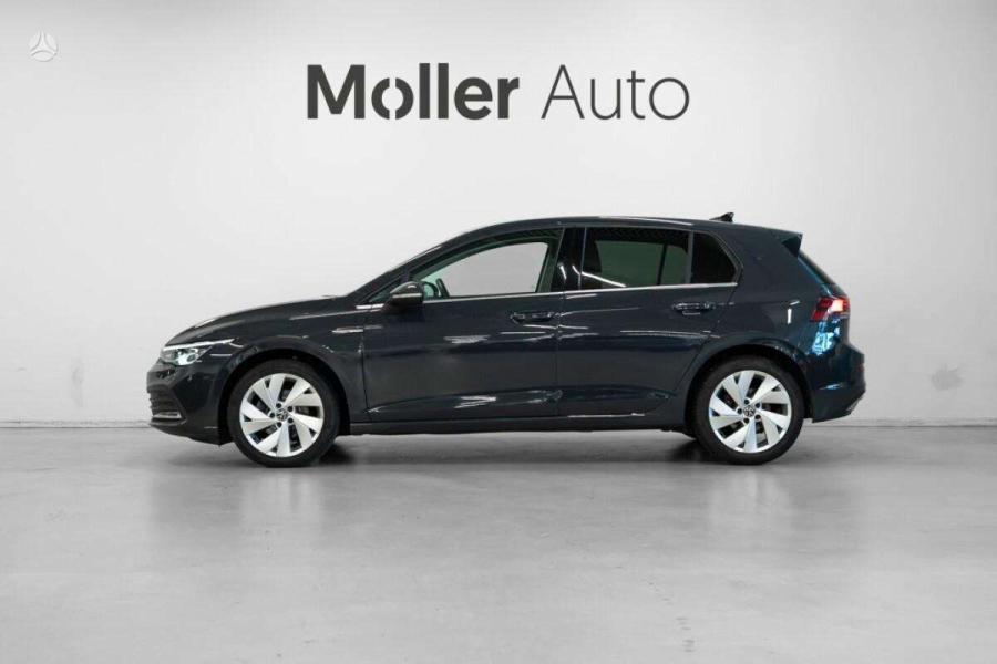 Pelēks Volkswagen Golf 2024 Viļņa, ar dzinēja tilpumu 1.50 L un nobraukumu 129 tūkst. km par 20500 €, foto 3 vietnē AUTOMOTO.COM.LV