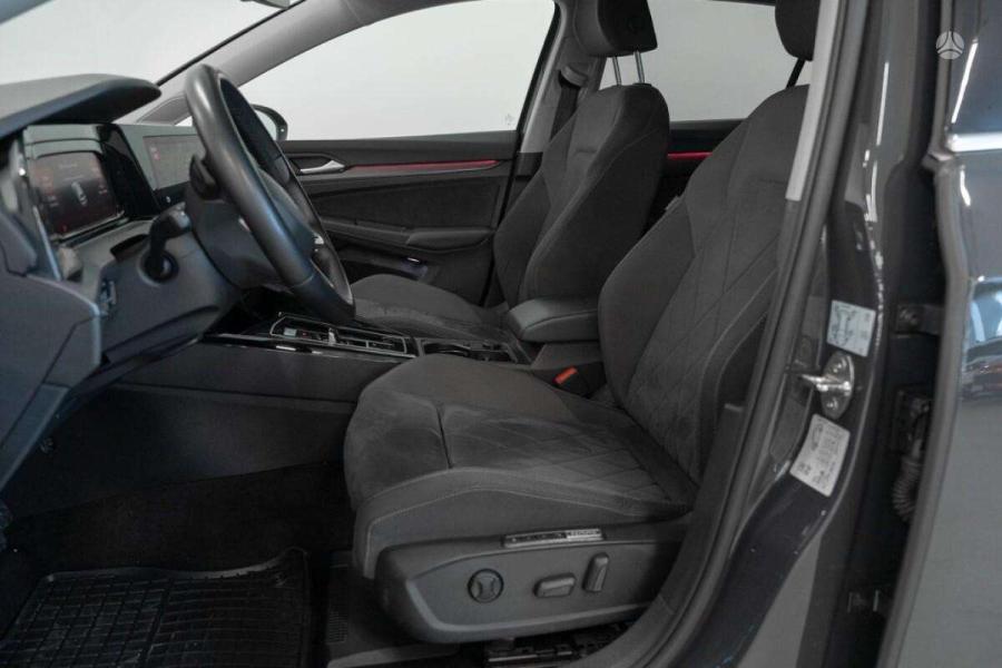 Pelēks Volkswagen Golf 2024 Viļņa, ar dzinēja tilpumu 1.50 L un nobraukumu 129 tūkst. km par 20500 €, foto 8 vietnē AUTOMOTO.COM.LV