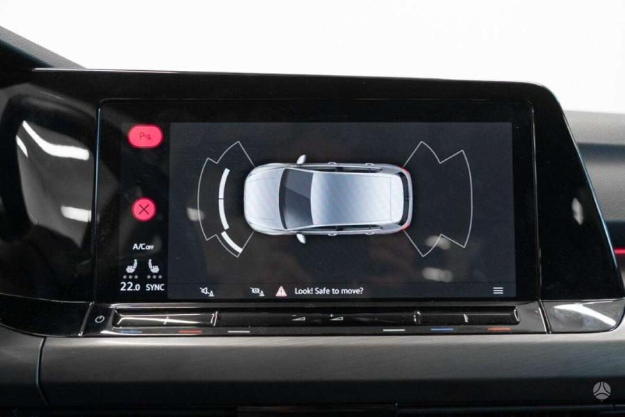 Pelēks Volkswagen Golf 2024 Viļņa, ar dzinēja tilpumu 1.50 L un nobraukumu 129 tūkst. km par 20500 €, foto 14 vietnē AUTOMOTO.COM.LV