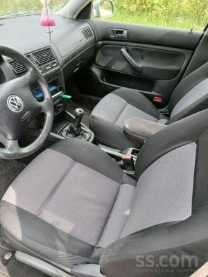 Grey Volkswagen Golf 2002 in Kuldiga, with an engine capacity of 1.60 L and mileage of 317 thousand km for 1060 €, photo 7 on AUTOMOTO.COM.LV