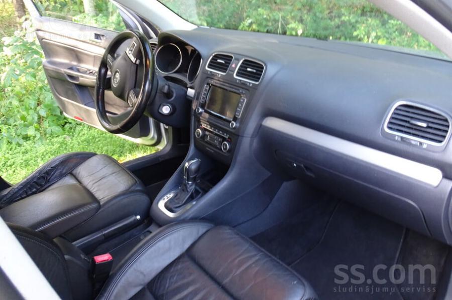 Grey Volkswagen Golf 2012 in Madona, with an engine capacity of 2.00 L and mileage of 278 thousand km for 3500 €, photo 10 on AUTOMOTO.COM.LV