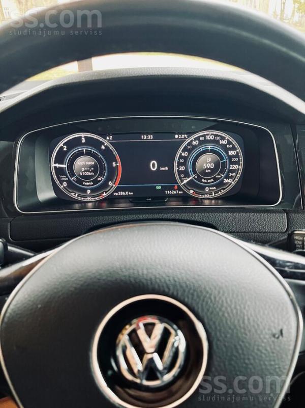 Pelēks Volkswagen Golf 2019 Aizkraukle, ar dzinēja tilpumu 1.60 L un nobraukumu 167 tūkst. km par 12700 €, foto 10 vietnē AUTOMOTO.COM.LV