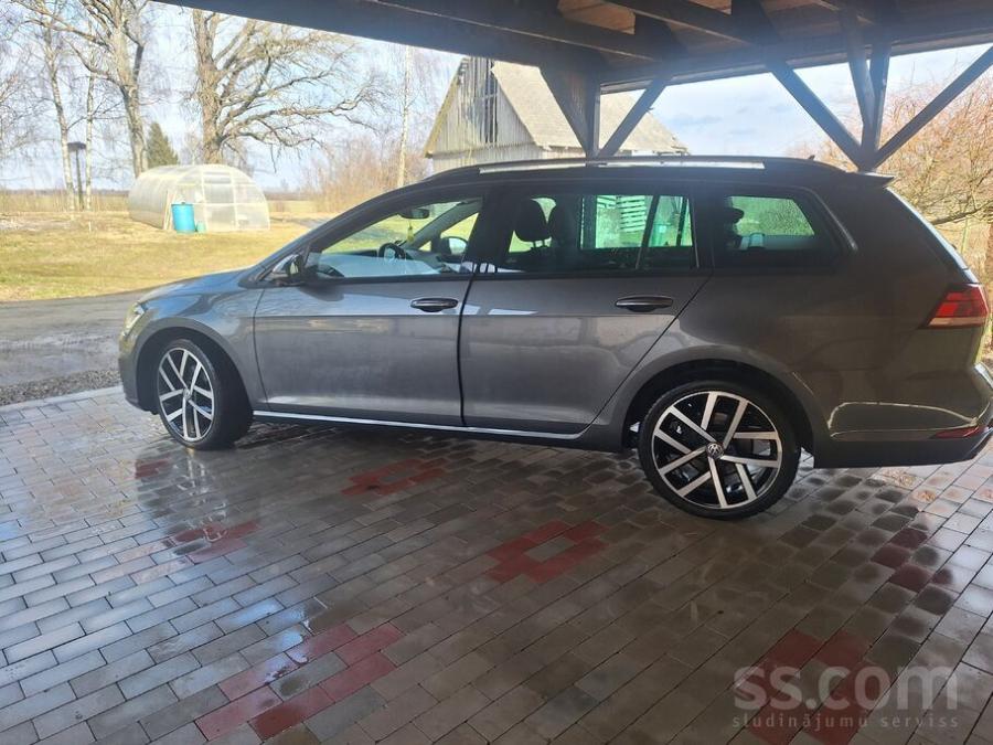 Pelēks Volkswagen Golf 2019 Aizkraukle, ar dzinēja tilpumu 1.60 L un nobraukumu 170 tūkst. km par 12400 €, foto 1 vietnē AUTOMOTO.COM.LV