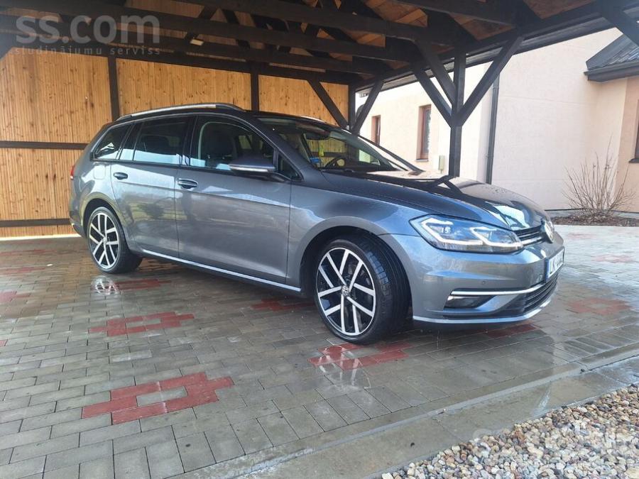 Pelēks Volkswagen Golf 2019 Aizkraukle, ar dzinēja tilpumu 1.60 L un nobraukumu 170 tūkst. km par 12400 €, foto 3 vietnē AUTOMOTO.COM.LV