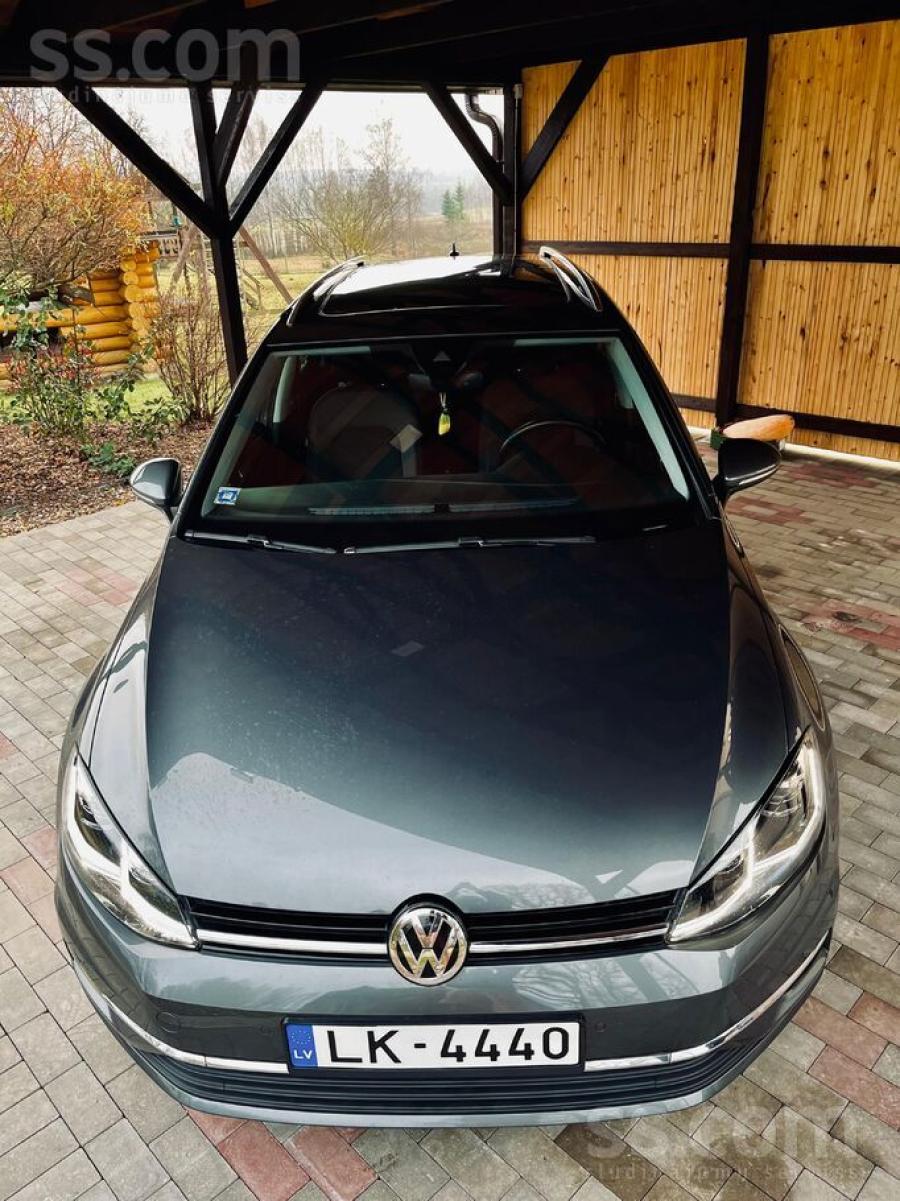 Pelēks Volkswagen Golf 2019 Aizkraukle, ar dzinēja tilpumu 1.60 L un nobraukumu 170 tūkst. km par 12400 €, foto 4 vietnē AUTOMOTO.COM.LV