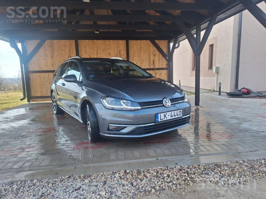 Pelēks Volkswagen Golf 2019 Aizkraukle, ar dzinēja tilpumu 1.60 L un nobraukumu 170 tūkst. km par 12400 €, foto 6 vietnē AUTOMOTO.COM.LV