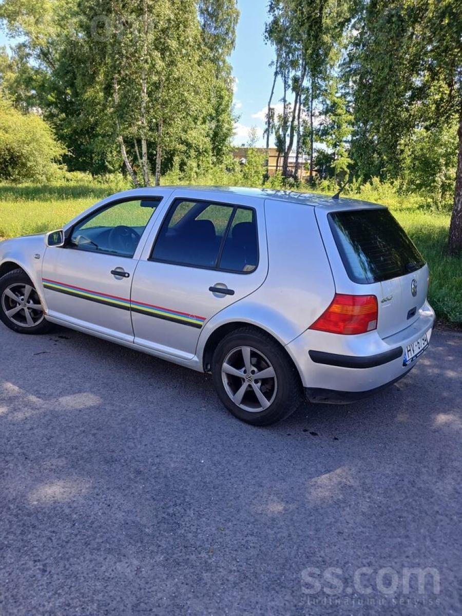 Grey Volkswagen Golf 2000 in Riga, with an engine capacity of 1.90 L and mileage of 607 thousand km for 1000 €, photo 1 on AUTOMOTO.COM.LV