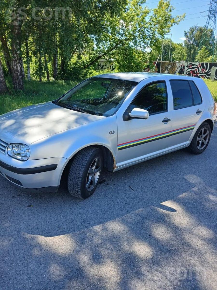Grey Volkswagen Golf 2000 in Riga, with an engine capacity of 1.90 L and mileage of 607 thousand km for 1000 €, photo 3 on AUTOMOTO.COM.LV