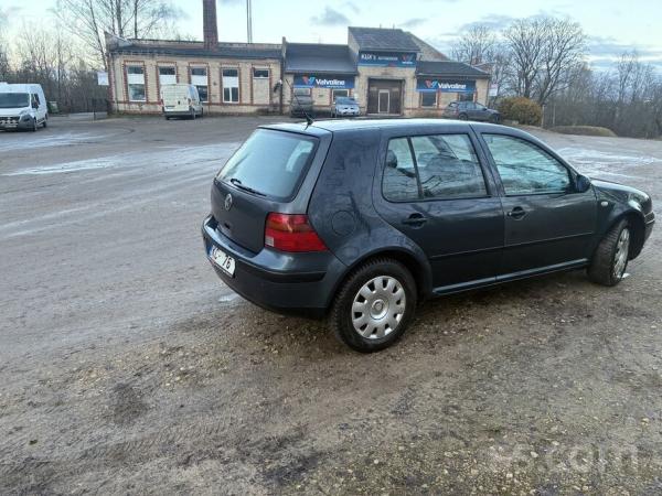 Grey Volkswagen Golf 2001 in Riga, with an engine capacity of 1.90 L and mileage of 361 thousand km for 1350 €, photo 10 on AUTOMOTO.COM.LV
