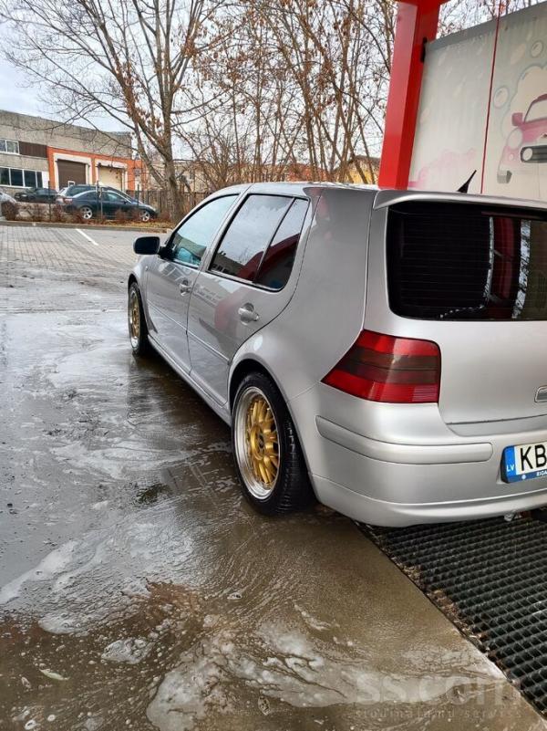 Grey Volkswagen Golf 2001 in Riga, with an engine capacity of 1.90 L and mileage of 399 thousand km for 1950 €, photo 5 on AUTOMOTO.COM.LV