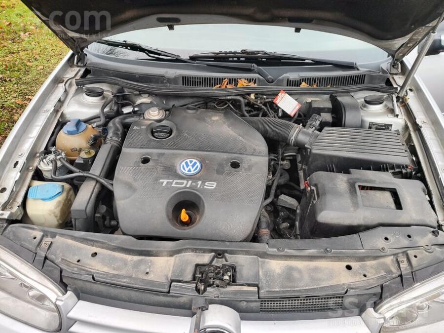Pelēks Volkswagen Golf 2001 Rīga, ar dzinēja tilpumu 1.90 L un nobraukumu 399 tūkst. km par 1950 €, foto 16 vietnē AUTOMOTO.COM.LV
