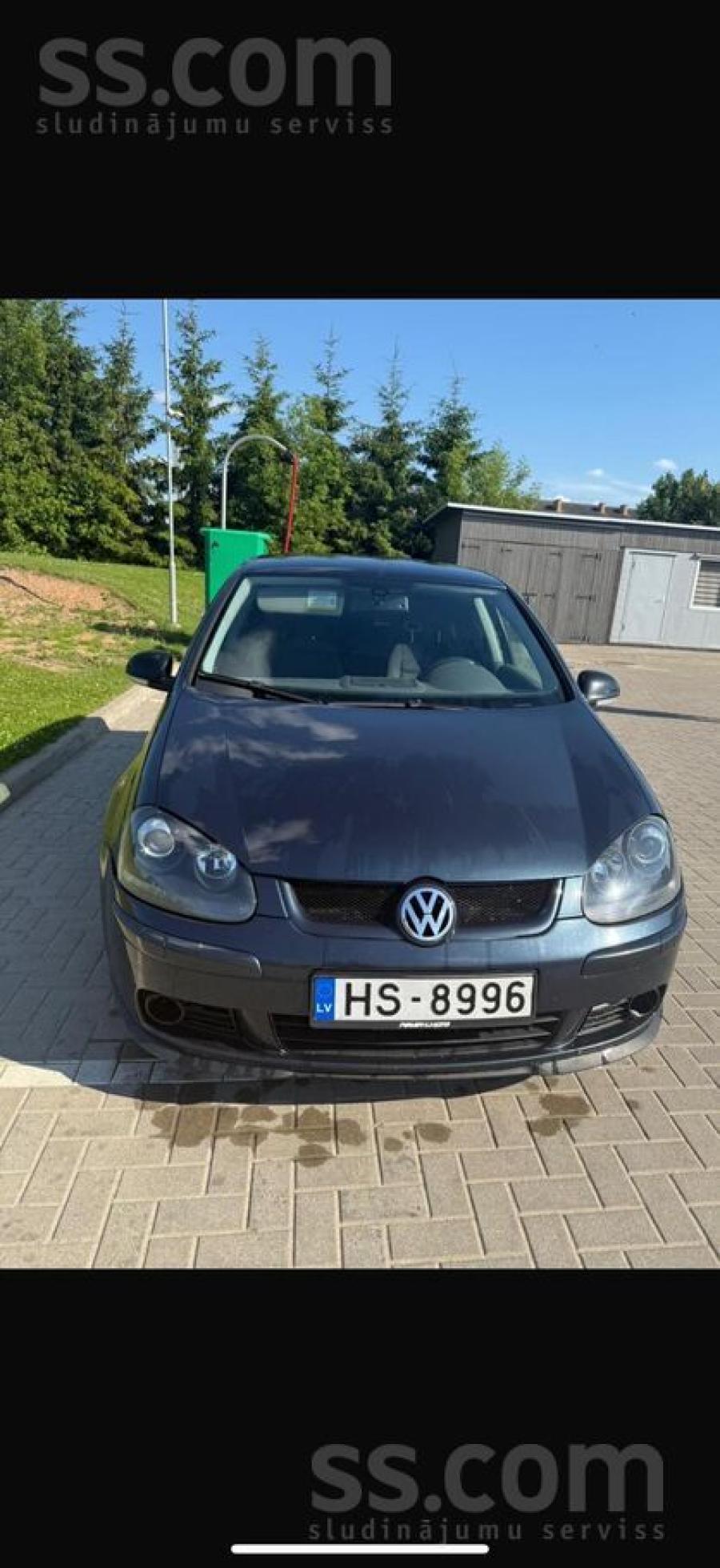 Grey Volkswagen Golf 2005 in Rezekne, with an engine capacity of 2.00 L and mileage of 363 thousand km for 2550 €, photo 1 on AUTOMOTO.COM.LV