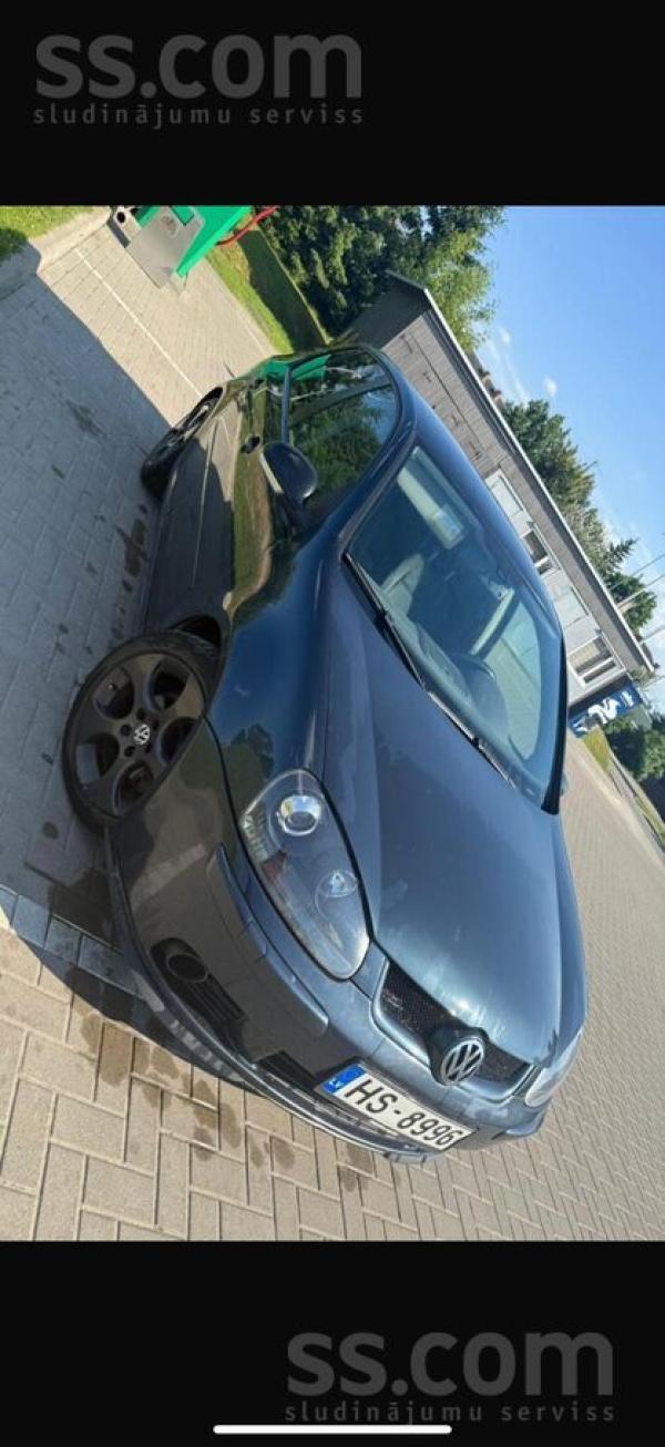 Grey Volkswagen Golf 2005 in Rezekne, with an engine capacity of 2.00 L and mileage of 363 thousand km for 2550 €, photo 3 on AUTOMOTO.COM.LV