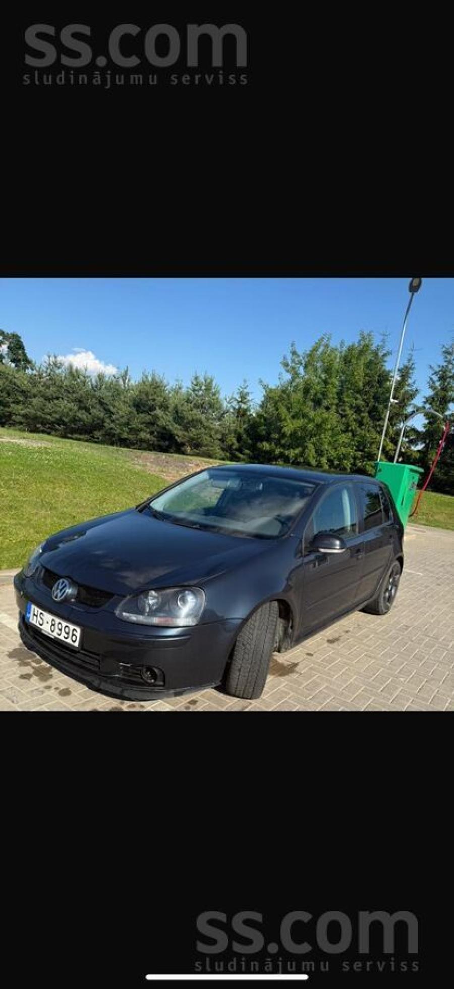Grey Volkswagen Golf 2005 in Rezekne, with an engine capacity of 2.00 L and mileage of 363 thousand km for 2550 €, photo 6 on AUTOMOTO.COM.LV