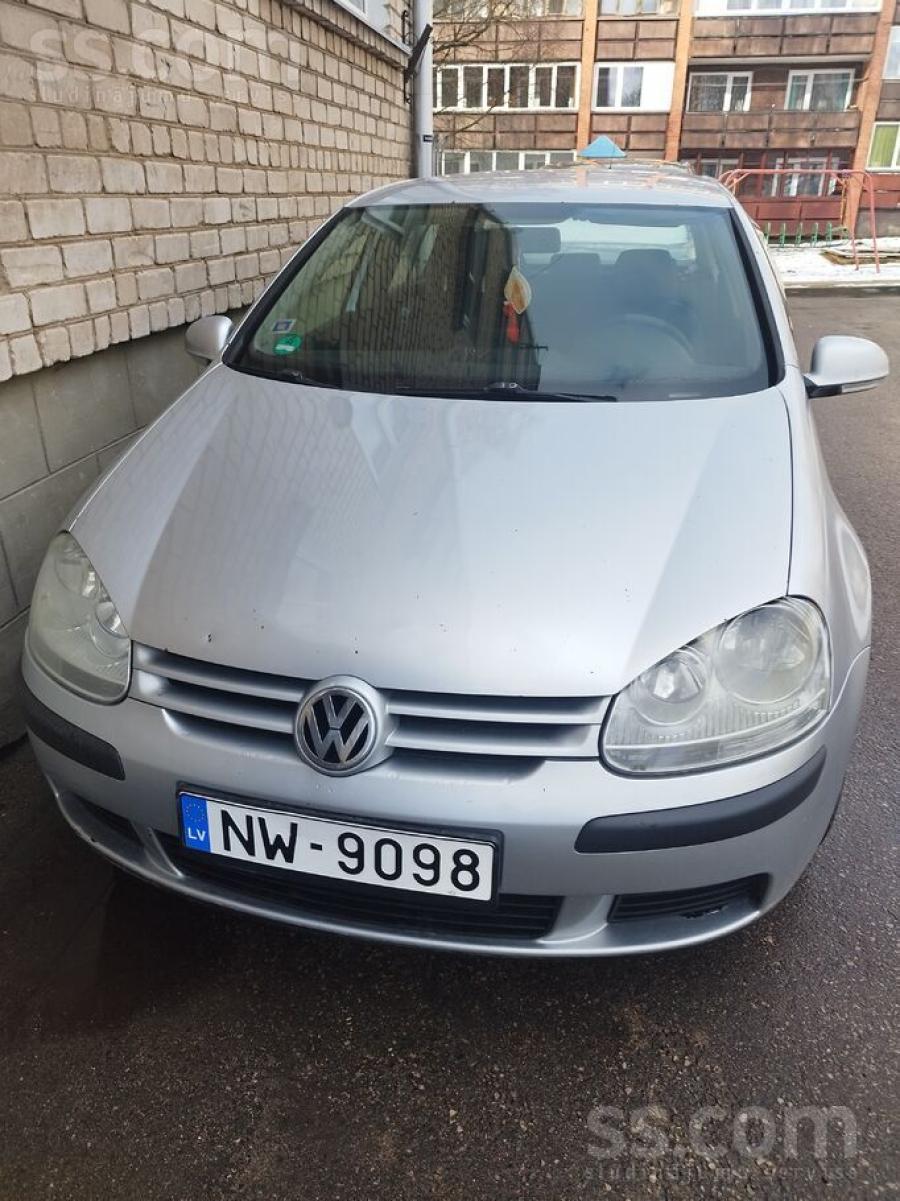 Pelēks Volkswagen Golf 2008 Rēzekne, ar dzinēja tilpumu 1.90 L un nobraukumu 0 tūkst. km par 1550 €, foto 2 vietnē AUTOMOTO.COM.LV
