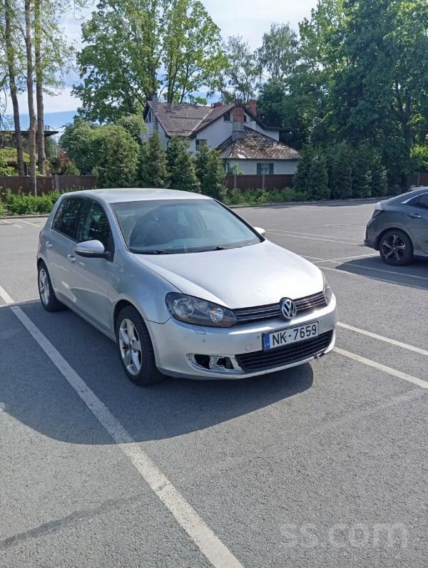 Grey Volkswagen Golf 2008 in Riga, with an engine capacity of 1.40 L and mileage of 425 thousand km for 1450 €, photo 5 on AUTOMOTO.COM.LV
