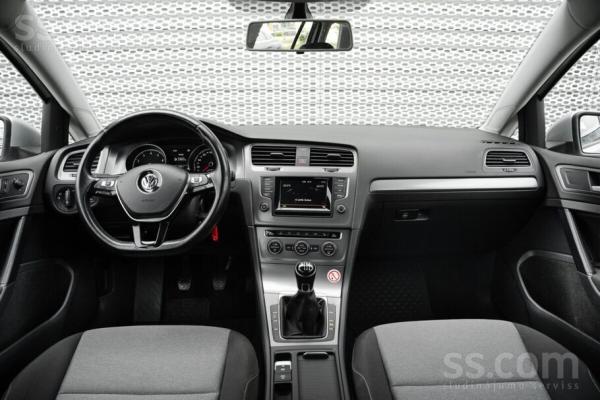 Pelēks Volkswagen Golf 2015 Rīga, ar dzinēja tilpumu 1.40 L un nobraukumu 125 tūkst. km par 7150 €, foto 6 vietnē AUTOMOTO.COM.LV