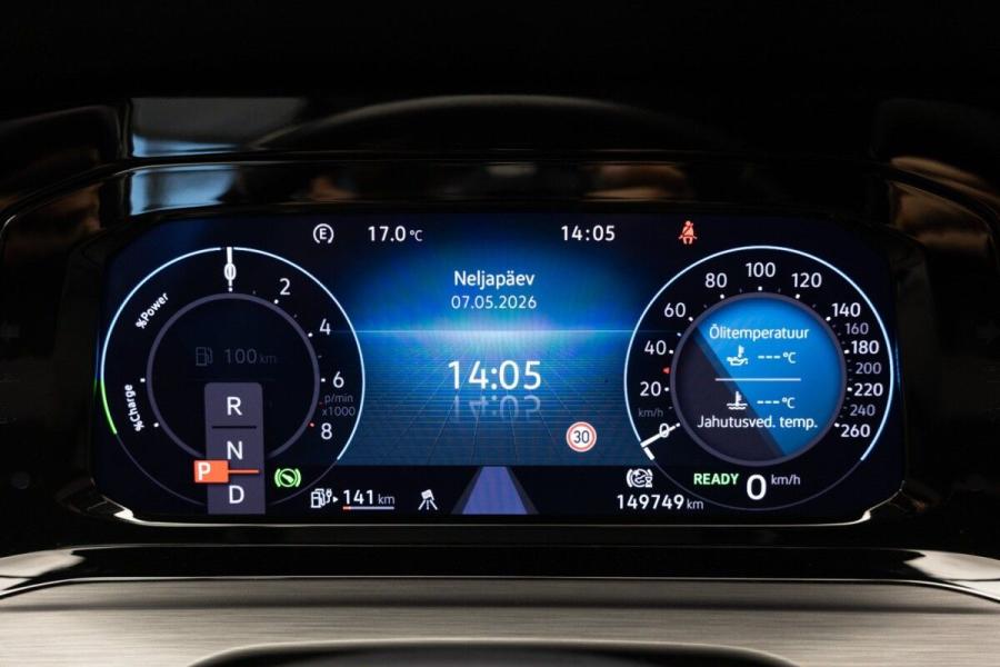 Pelēks Volkswagen Golf 2022 Jehvi, ar dzinēja tilpumu 1.40 L un nobraukumu 150 tūkst. km par 21650 €, foto 16 vietnē AUTOMOTO.COM.LV