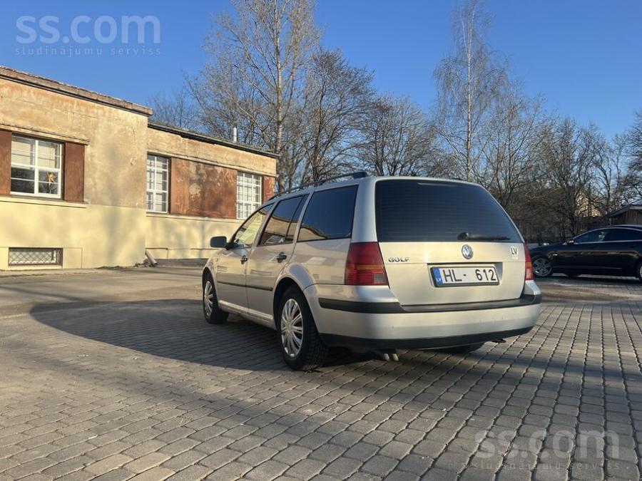 Grey Volkswagen Golf 1999 in Riga, with an engine capacity of 1.40 L and mileage of 254 thousand km for 1200 €, photo 4 on AUTOMOTO.COM.LV