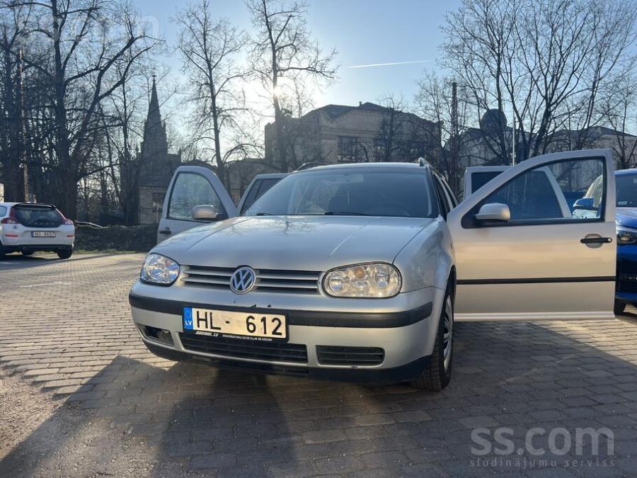 Grey Volkswagen Golf 1999 in Riga, with an engine capacity of 1.40 L and mileage of 254 thousand km for 1200 €, photo 14 on AUTOMOTO.COM.LV
