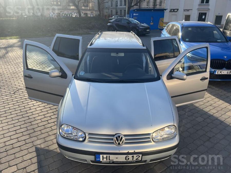 Grey Volkswagen Golf 1999 in Riga, with an engine capacity of 1.40 L and mileage of 254 thousand km for 1200 €, photo 15 on AUTOMOTO.COM.LV
