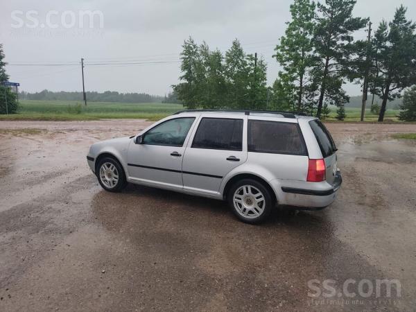 Pelēks Volkswagen Golf 1999 Madona, ar dzinēja tilpumu 1.90 L un nobraukumu 341 tūkst. km par 1100 €, foto 4 vietnē AUTOMOTO.COM.LV