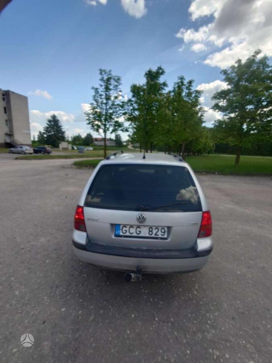 Grey Volkswagen Golf 1999 in Panevezys, with an engine capacity of 1.90 L and mileage of 249 thousand km for 750 €, photo 5 on AUTOMOTO.COM.LV