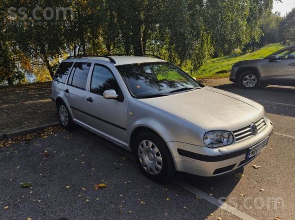 Grey Volkswagen Golf 1999 in Riga, with an engine capacity of 1.90 L and mileage of 371 thousand km for 1299 €, photo 4 on AUTOMOTO.COM.LV