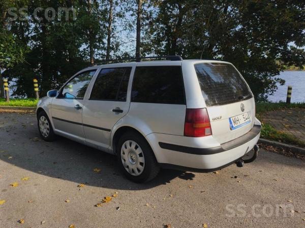 Grey Volkswagen Golf 1999 in Riga, with an engine capacity of 1.90 L and mileage of 371 thousand km for 1299 €, photo 7 on AUTOMOTO.COM.LV