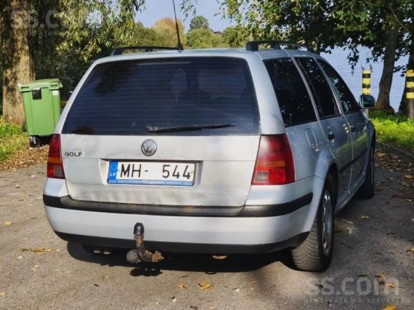 Grey Volkswagen Golf 1999 in Riga, with an engine capacity of 1.90 L and mileage of 371 thousand km for 1299 €, photo 11 on AUTOMOTO.COM.LV