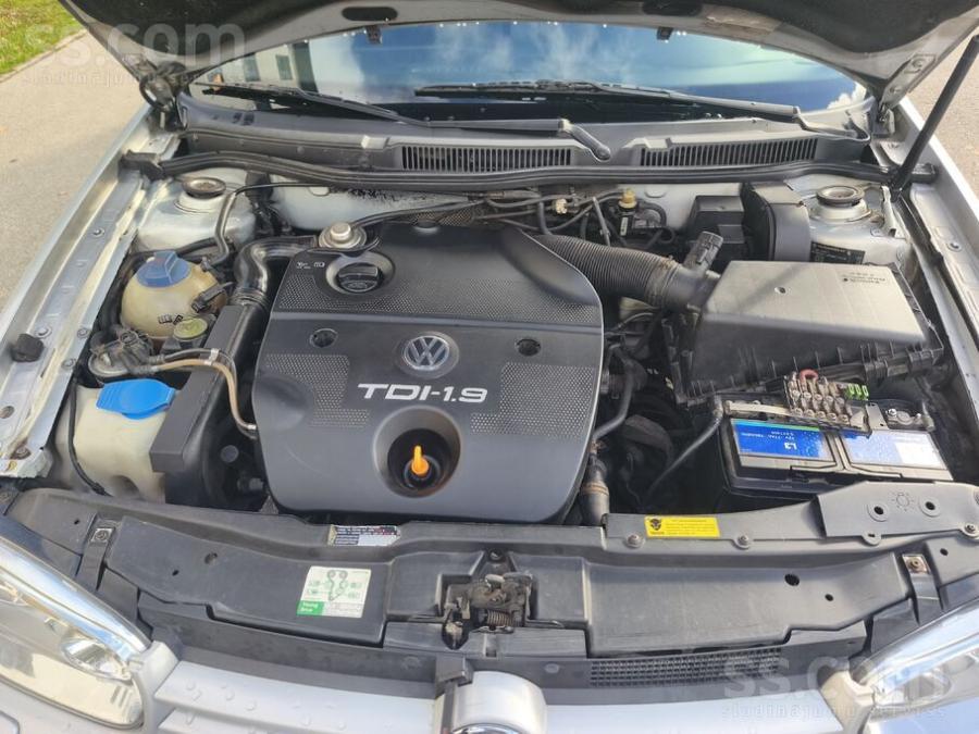 Pelēks Volkswagen Golf 1999 Rīga, ar dzinēja tilpumu 1.90 L un nobraukumu 371 tūkst. km par 1299 €, foto 20 vietnē AUTOMOTO.COM.LV