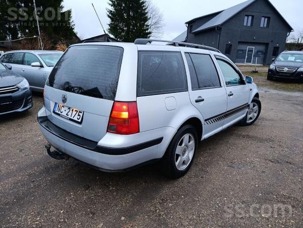 Grey Volkswagen Golf 2000 in Rezekne, with an engine capacity of 1.90 L and mileage of 327 thousand km for 1650 €, photo 4 on AUTOMOTO.COM.LV