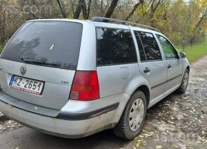 Grey Volkswagen Golf 2000 in Cesis, with an engine capacity of 1.90 L and mileage of 429 thousand km for 950 €, photo 6 on AUTOMOTO.COM.LV