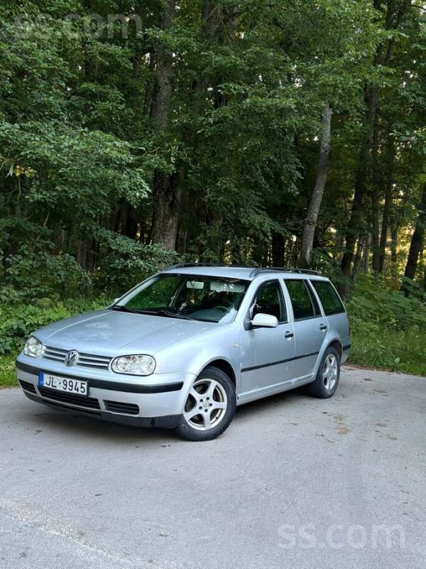 Grey Volkswagen Golf 2000 in Rezekne, with an engine capacity of 1.90 L and mileage of 405 thousand km for 1300 €, photo 1 on AUTOMOTO.COM.LV