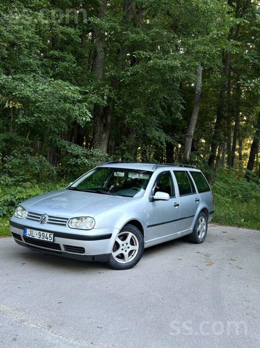 Grey Volkswagen Golf 2000 in Rezekne, with an engine capacity of 1.90 L and mileage of 405 thousand km for 1300 €, photo 1 on AUTOMOTO.COM.LV