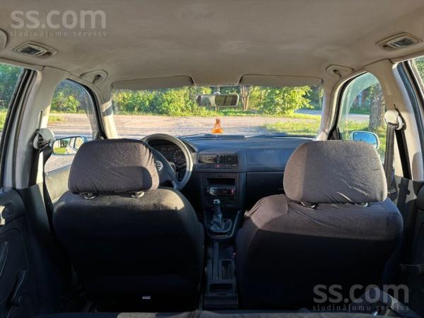 Grey Volkswagen Golf 2000 in Rezekne, with an engine capacity of 1.90 L and mileage of 405 thousand km for 1300 €, photo 6 on AUTOMOTO.COM.LV