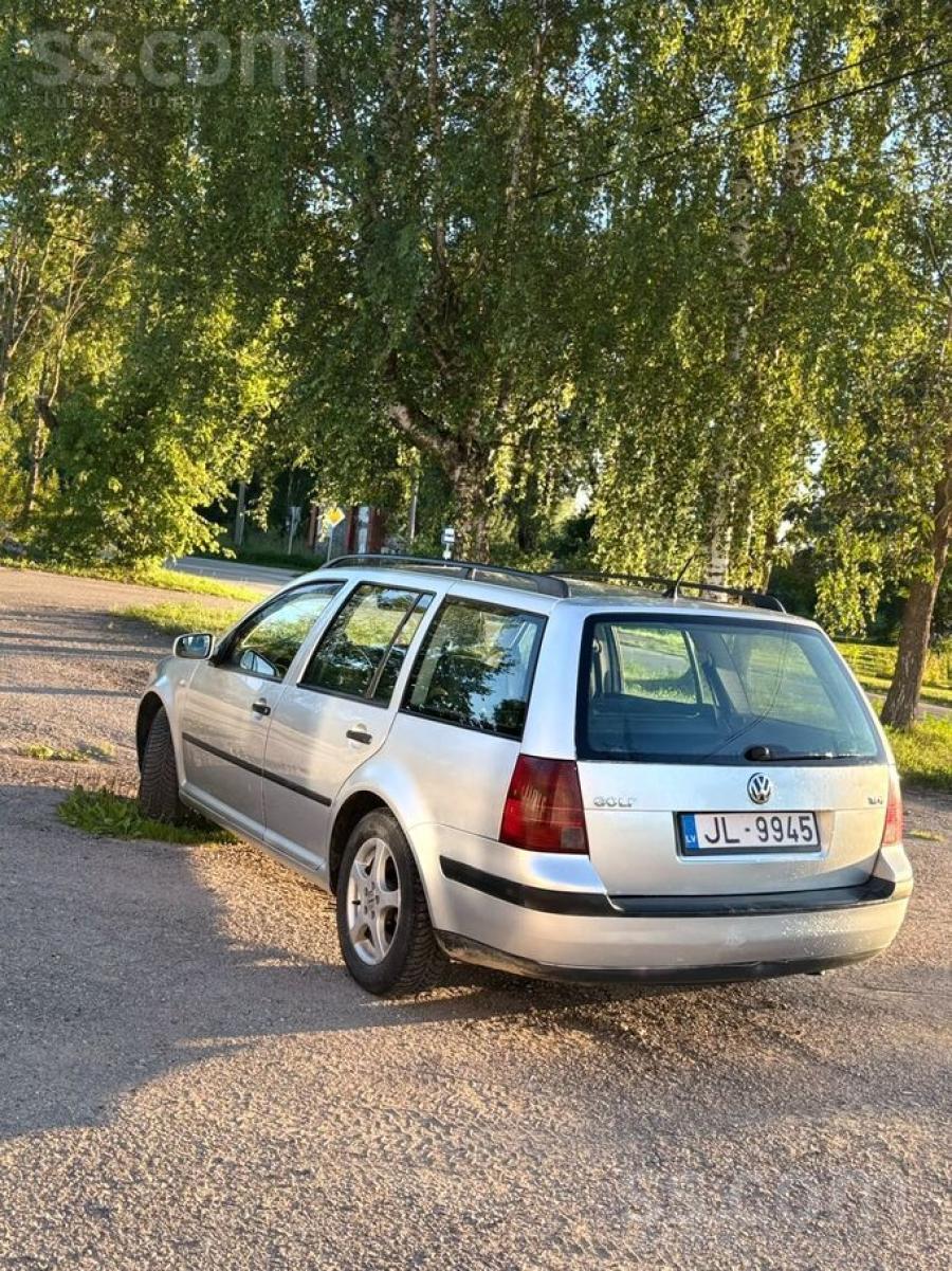 Grey Volkswagen Golf 2000 in Rezekne, with an engine capacity of 1.90 L and mileage of 405 thousand km for 1300 €, photo 10 on AUTOMOTO.COM.LV