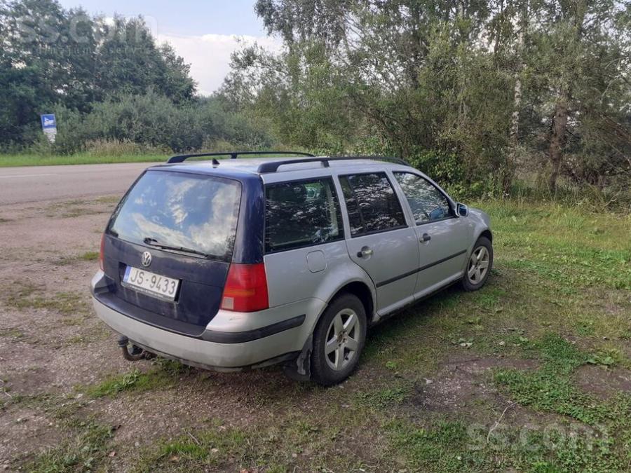 Серый Фольксваген Гольф 2000 в Резекне, объемом двигателя 1.90 л и пробегом 430 тыс. км за 560 €, фото 4 на AUTOMOTO.COM.LV