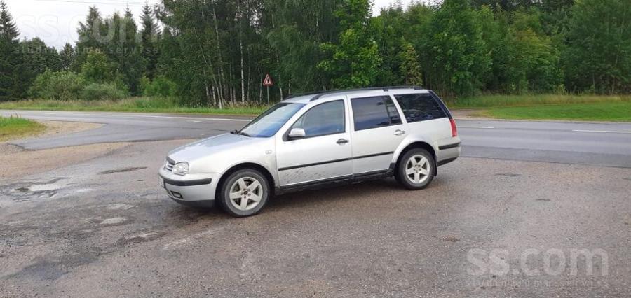Pelēks Volkswagen Golf 2000 Jēkabpils, ar dzinēja tilpumu 1.90 L un nobraukumu 443 tūkst. km par 700 €, foto 1 vietnē AUTOMOTO.COM.LV