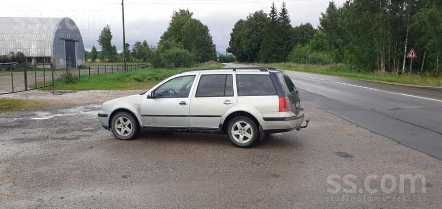 Pelēks Volkswagen Golf 2000 Jēkabpils, ar dzinēja tilpumu 1.90 L un nobraukumu 443 tūkst. km par 700 €, foto 4 vietnē AUTOMOTO.COM.LV