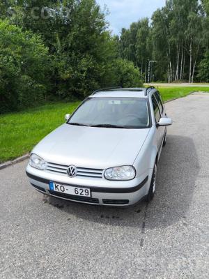 Grey Volkswagen Golf 2000 in Preili, with an engine capacity of 1.60 L and mileage of 355 thousand km for 1250 €, photo  on AUTOMOTO.COM.LV