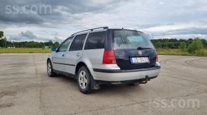 Grey Volkswagen Golf 2000 in Daugavpils, with an engine capacity of 1.90 L and mileage of 432 thousand km for 835 €, photo 3 on AUTOMOTO.COM.LV