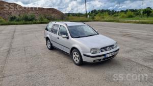 Grey Volkswagen Golf 2000 in Daugavpils, with an engine capacity of 1.90 L and mileage of 432 thousand km for 835 €, photo 5 on AUTOMOTO.COM.LV
