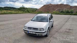 Grey Volkswagen Golf 2000 in Daugavpils, with an engine capacity of 1.90 L and mileage of 432 thousand km for 835 €, photo 6 on AUTOMOTO.COM.LV