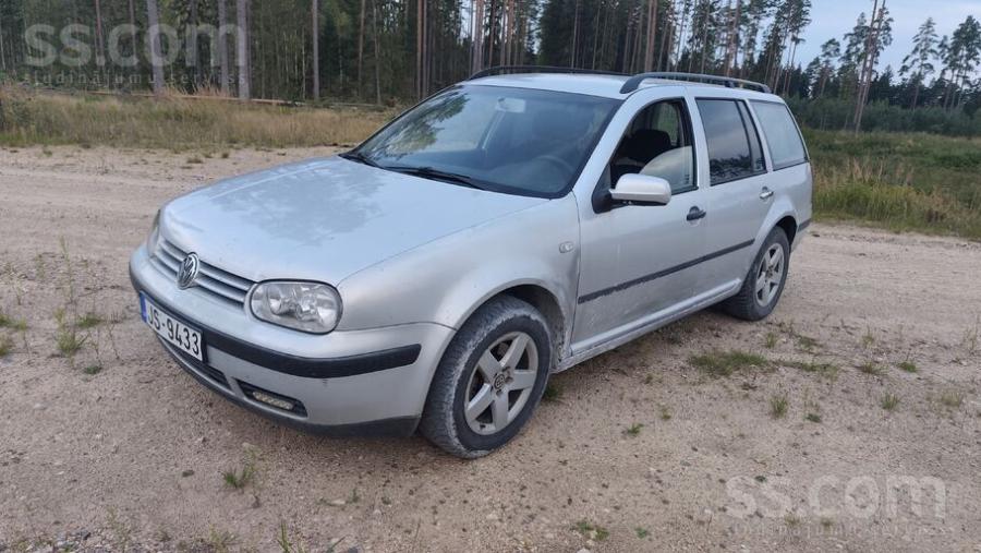 Pelēks Volkswagen Golf 2000 Daugavpils, ar dzinēja tilpumu 1.90 L un nobraukumu 435 tūkst. km par 650 €, foto 3 vietnē AUTOMOTO.COM.LV