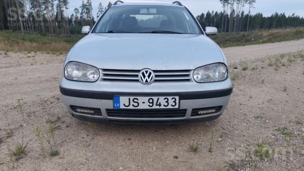 Grey Volkswagen Golf 2000 in Daugavpils, with an engine capacity of 1.90 L and mileage of 435 thousand km for 650 €, photo 4 on AUTOMOTO.COM.LV