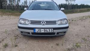 Pelēks Volkswagen Golf 2000 Daugavpils, ar dzinēja tilpumu 1.90 L un nobraukumu 435 tūkst. km par 650 €, foto 4 vietnē AUTOMOTO.COM.LV